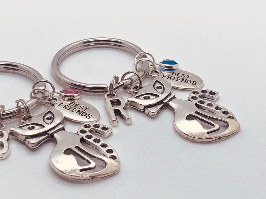 Best friends keychain